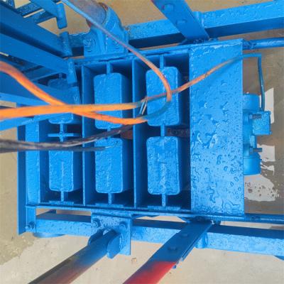 China Automatische Eco Lego bodem modder klei cement interlocking baksteen machine met hydraulisch systeem Te koop