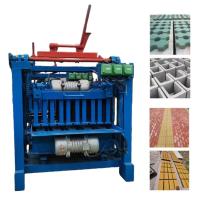 China Automatic Hydraulic Interlocking Brick Machine Eco Lego Soil Mud Clay Cement 220V 380V for sale