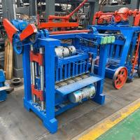 China Semi-Automatic Hydraulic Vibration Block Brick Making Machine 4.8-7.5 Kw 35s Cycle for sale