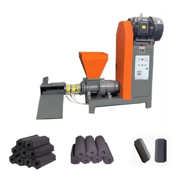 Quality Wood Log Coconut Shell Charcoal Sticks Extruder Forming Equipment Made in US for sale