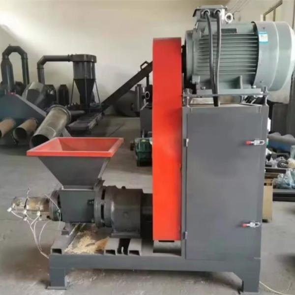 Quality Wood Log Coconut Shell Charcoal Sticks Extruder Forming Equipment Made in US for sale