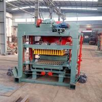 China Active Carbon Compression Mould Vibrated Concrete Block Machine MC4-30A 6.4 Kw for sale
