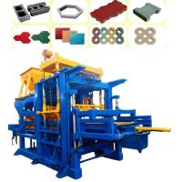 China Fully Automatic Concrete Solid Brick Making Machine 8450 Kg 38.35 Kw for sale