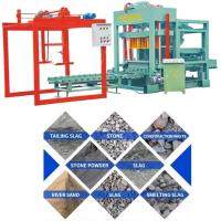 China Fully Automatic Hydraulic Concrete Brick Machine 4000x3500x2300 mm Hollow Solid Block Maker for sale