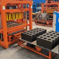 China Automatic Hydraulic Hollow Block Brick Making Machine 11.15-49.85 Kw Custom Mould for sale