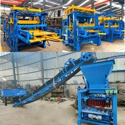 Cina 3200*2100*2400 mm Piastrello per cemento per calcestruzzo completamente automatico Holland Block Brick Making Machine in vendita