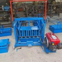 China Automatic Hydraulic Hollow Block Brick Making Machine 220V 380V Custom Voltage for sale