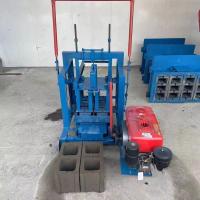 China Automatic Hydraulic Hollow Block Brick Making Machine 220V 380V Custom Voltage for sale