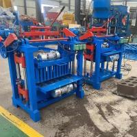 China Automatic Hydraulic Hollow Block Brick Making Machine 220V 380V Custom Voltage for sale