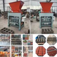 China Hydraulic Concrete Block Making Machine 220V 380V Hollow Solid Brick Press for sale