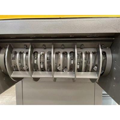 China 2800*1800*2090mm Automation Single Shaft Shredder for Film Rubber Tyre Carton PE Pipe for sale