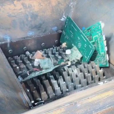 China Mini Plastic PP PE Bottle Waste Recycling Double Shredder Machine for Initial Payment for sale