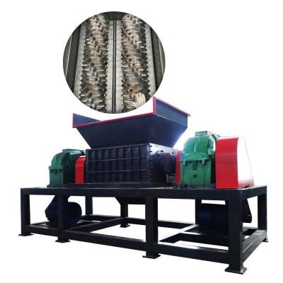China 800.000kg Pakket Bruto Gewicht Dubbele schacht shredder voor stoelkussen en karton Te koop