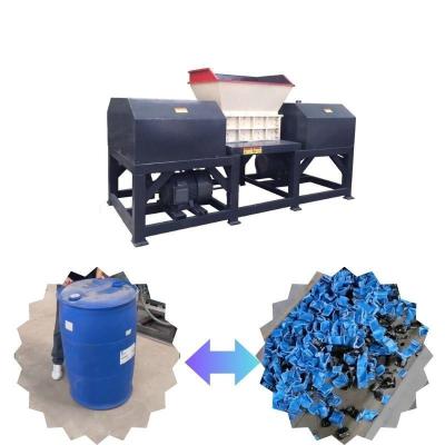 China Listing Plastic Woven Bags Shredder Machine with Solid Knife Roller and Package Size for sale