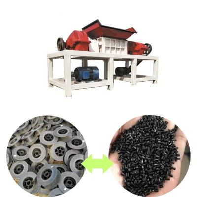 Cina Macchina di triturazione a doppio albero di PVC, PP, PE, scarti di plastica per il prodotto finale 10-200 mm in vendita
