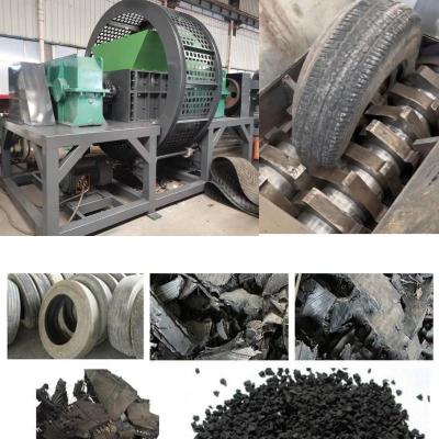 China Compacte banden rubber crumb productielijn met 350.00cm * 130.00cm * 210.00cm Pakketgrootte Te koop