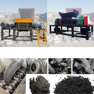 China 8*4*5m Old Tire Recycling Rubber Powder Tyre Rubber Crumb Production Line for Your for sale