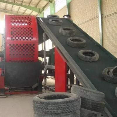 Cina Rottami verticali pneumatici per autovetture per camion pneumatici per paraurti Rottami di pneumatici Macchine per il riciclaggio di prodotti di gomma in vendita