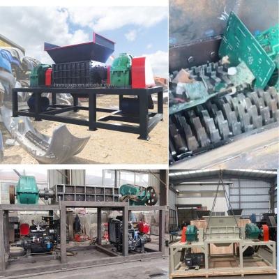 Chine Personnalisation Machine à déchiqueter à deux changements pour le recyclage des déchets métalliques à 55 kW*2 de puissance à vendre