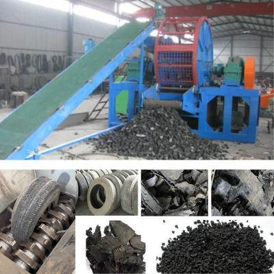 Cina Macchina di riciclaggio di pneumatici industriali professionistici a doppio albero in vendita