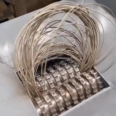China 24 Hours Online After-sales Service Iron Shredder for Metal Bottle Cap Processing for sale