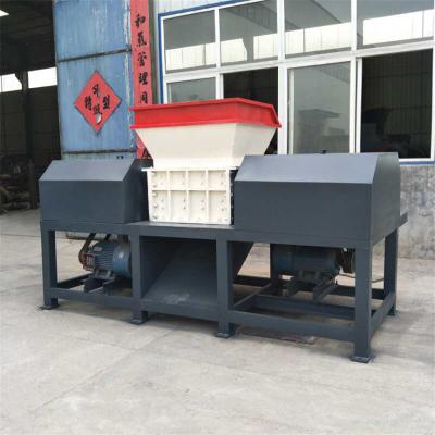 China 22kw*2 dubbele schacht shredder voor het recyclen van zwaar metaal schroot staal shredding machine Te koop