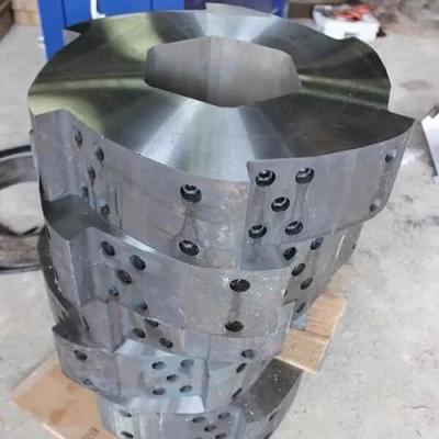 China Dubbele schacht aluminium blok ijzer shredder met multifunctioneel ontwerp en 380V spanning Te koop