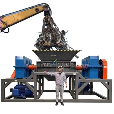 Cina Customization Rottami industriali Ferro alluminio gomma mobili Double Shaft Shredder in vendita