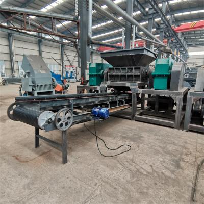 Cina Customization Rottami industriali Ferro alluminio gomma mobili Double Shaft Shredder in vendita