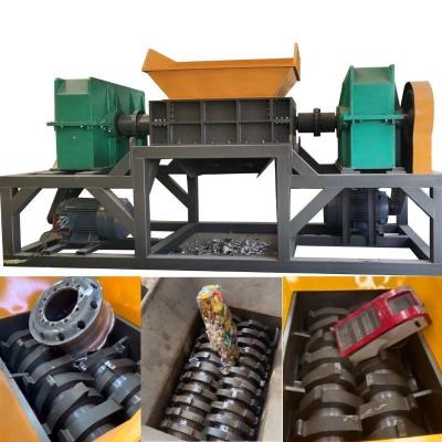 Cina Fornitura di pagamento iniziale Spessore di alluminio di ferro camion di rotaia trituratore con riduttore planetario in vendita