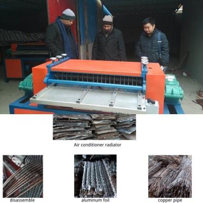 Cina MCK-1200 800 kg Climatizzatore Radiatore Separatore di rame alluminio Dismontaggio macchina in vendita