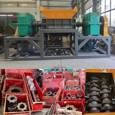 China Multifunctional Large Double Shaft Shredder for Industrial Metal Scraps and Efficiency for sale