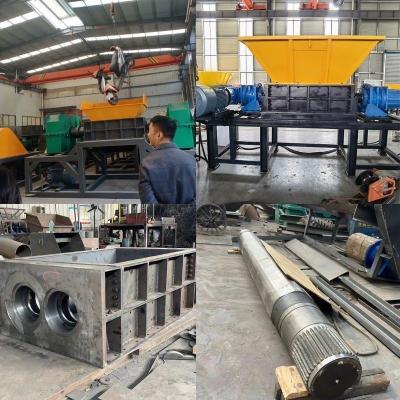 China SKD-11 Triturador de resíduos de liga de alumínio para grandes blocos de ferro e latas de tubos de alumínio à venda