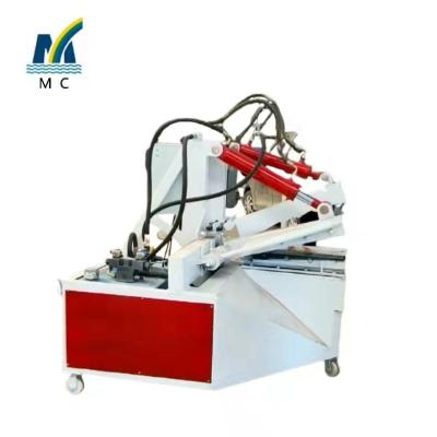 China 20t scheerdruk Hydraulische scheerapparaten voor het recyclen van aluminium-hoekstaalstaven Te koop