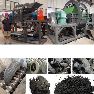 China Gebruiksduur ≥ 15 jaar Afvalbanden versnippermachine voor het recyclen van auto-schrootbanden MCS-1800 Te koop