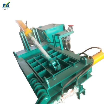 Cina Macchine per la preparazione di scarti metallici Mc-100 Pressa idraulica per la preparazione di scarti metallici per acciaio ferro rame alluminio in vendita