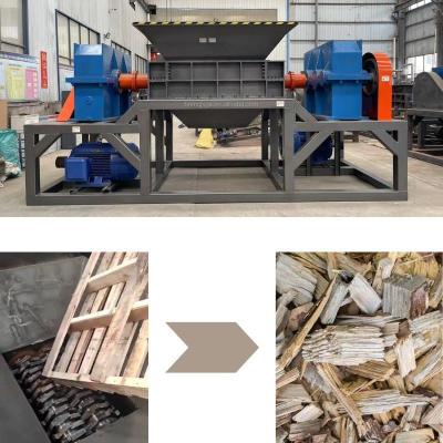 China Full-Automatic Wood Pallet Chipper Shredder Machine with Full-Automatic Operation for sale
