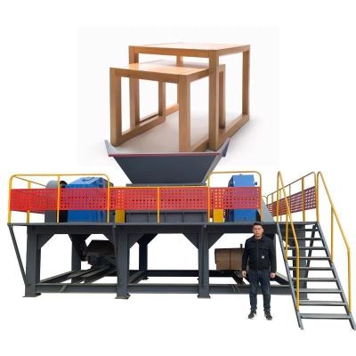 China Volledige betaling Town Shaft Hout Afdelingscrusher Hout Meubels Chipper Shredder Machine Te koop