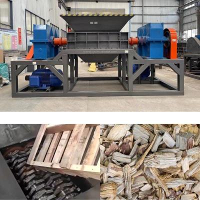 China Volledige betaling Town Shaft Hout Afdelingscrusher Hout Meubels Chipper Shredder Machine Te koop