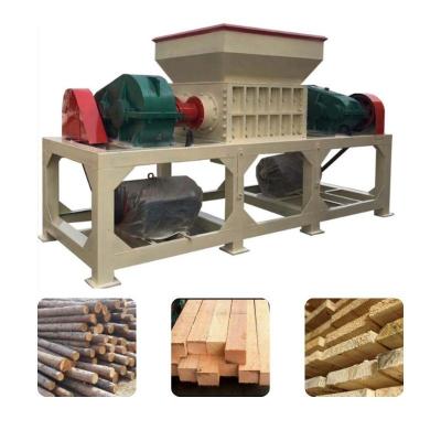 China Twin Shaft Holzpalettenspalter und -schredder für 8000-10000 kg/h Leistung zu verkaufen