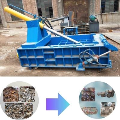 China 900*1000 mm Mc-250 Horizontale baler voor metaalschroot Aluminium plaat legering persmachine Te koop