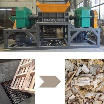 China US Cliente principal Máquina de reciclagem de resíduos de madeira de grande capacidade à venda