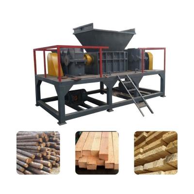 China 30 dagen terugbetaling Twin Shaft Industrieel afval Hout karton Shredder machine apparatuur Te koop