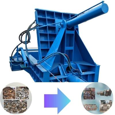 China 1350.000kg Pakket Bruto Gewicht Schroot Metal Baler Machine voor het voordeel Te koop