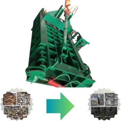 China 100 Kw Metalen plaat Baling Press Smeedonderdelen Baler Metalen recycling Machines MCD-400 Te koop