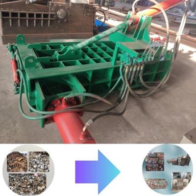 China Hydraulic Press for Scrap Metal Blocks Waste Aluminium Block Baler Compaction Machine for sale