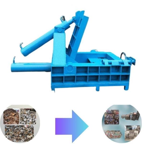 Quality 18.000kg Package Gross Weight Automatic Hydraulic Scrap Metal Compactor for for sale