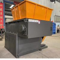 China Automatic Waste Plastic Bottle Recycle Single Shaft Shredder Machine 18.5-75KW 600-1500mm for sale