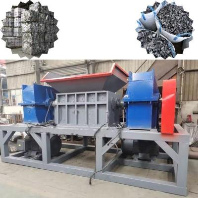 China Schroot Aluminium Metalen Geschikt Dubbele Schacht Aluminium Fles Crusher Shredding Machine Te koop