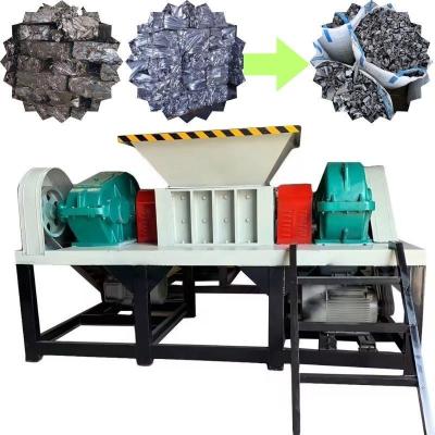 China Schroot Aluminium Metalen Geschikt Dubbele Schacht Aluminium Fles Crusher Shredding Machine Te koop